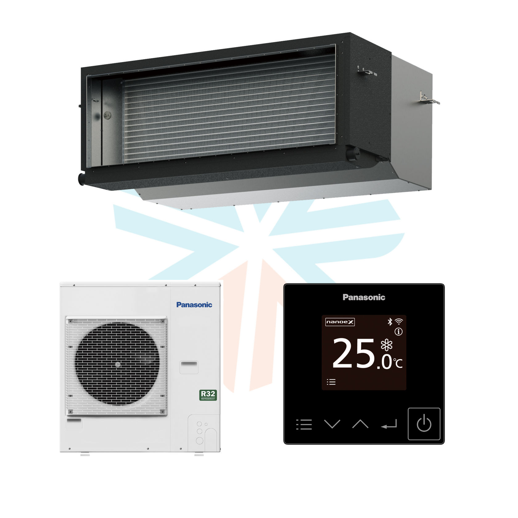 High Static Range Ducted Heat Pump by PANASONIC - AVS