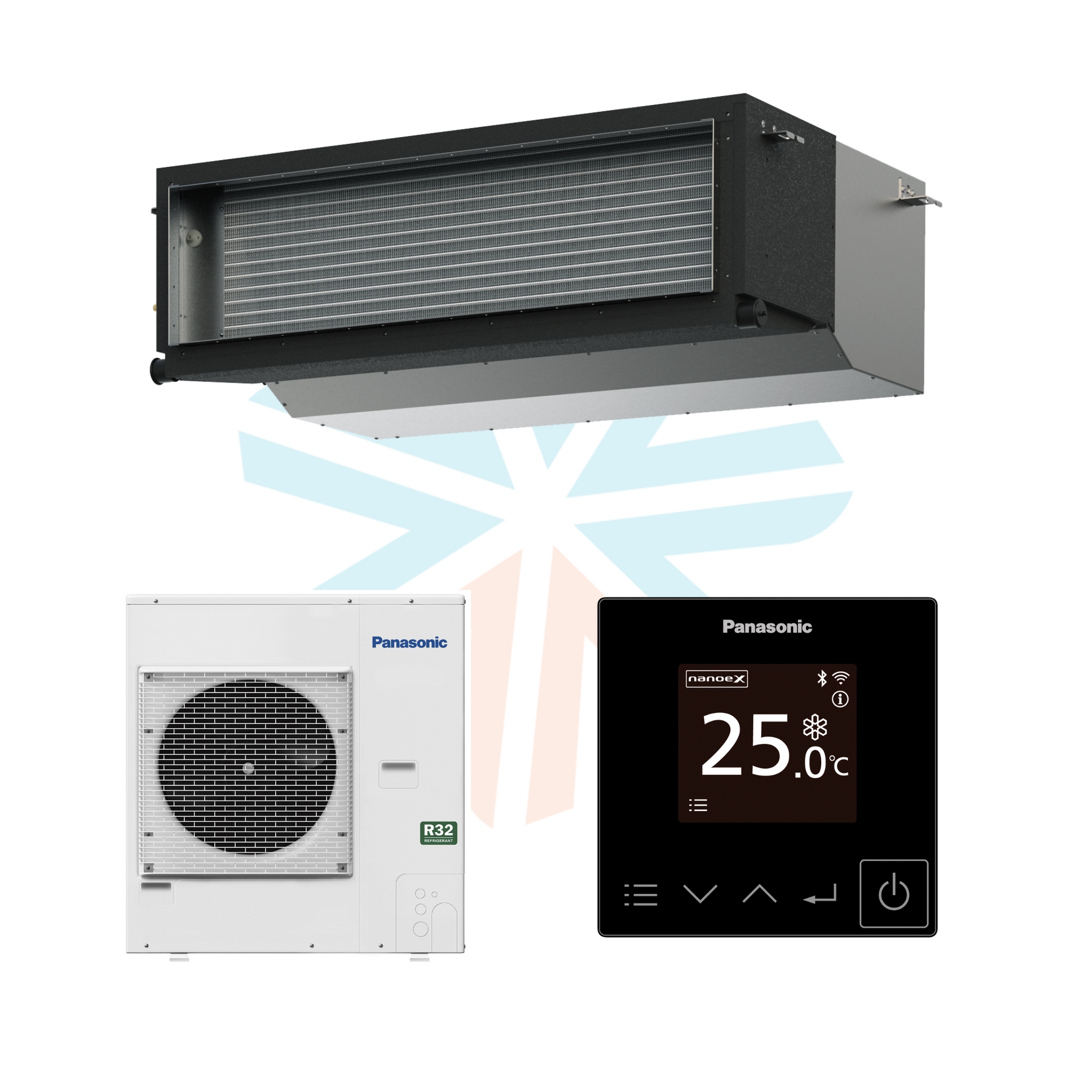 High Static Range Ducted Heat Pump by PANASONIC - AVS